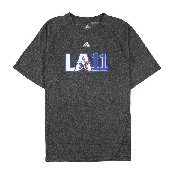 adidas | Shirts | Adidas Mens La1 Nba Allstar Logo Graphic Tshirt Black ...
